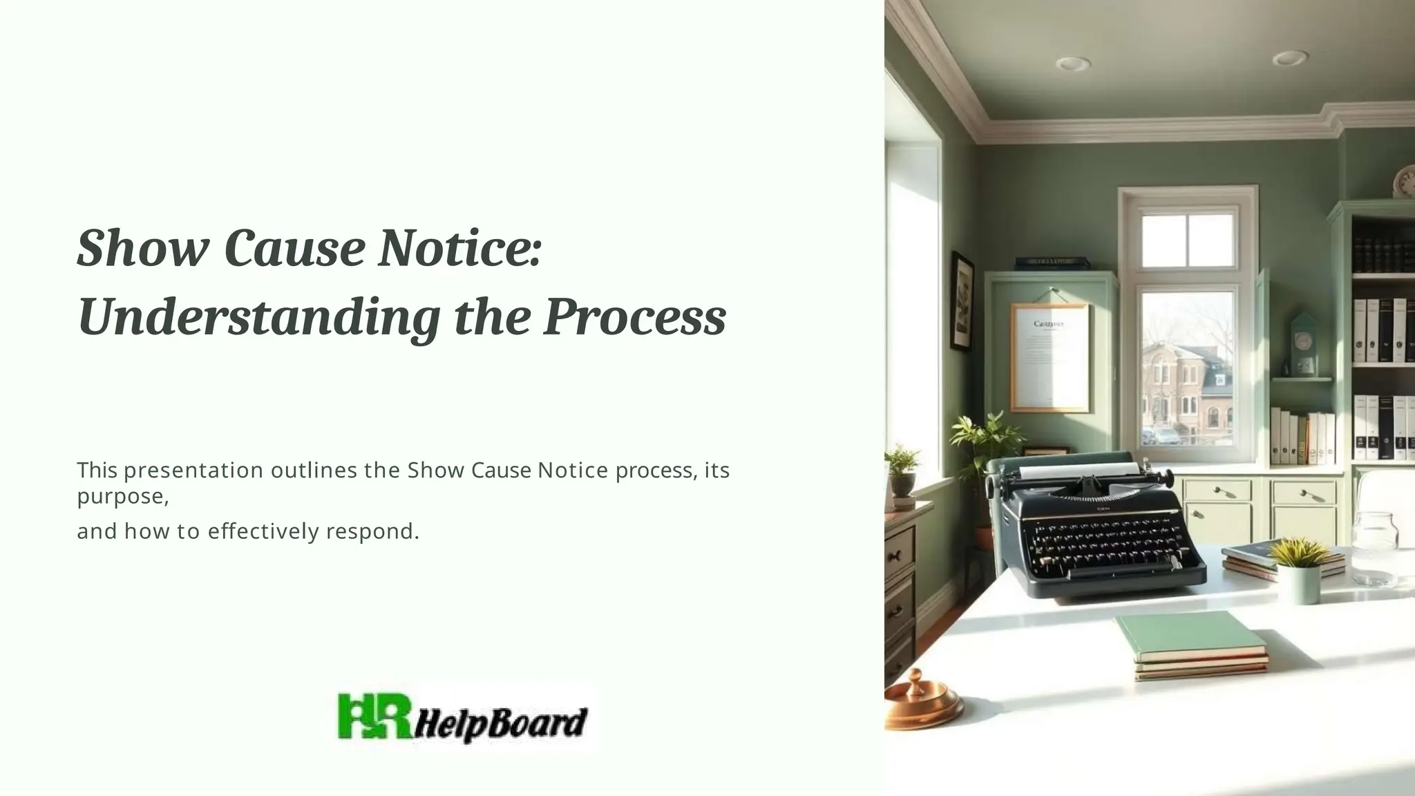 How to Write a Show Cause Notice, Show Cause Letter | PPTX