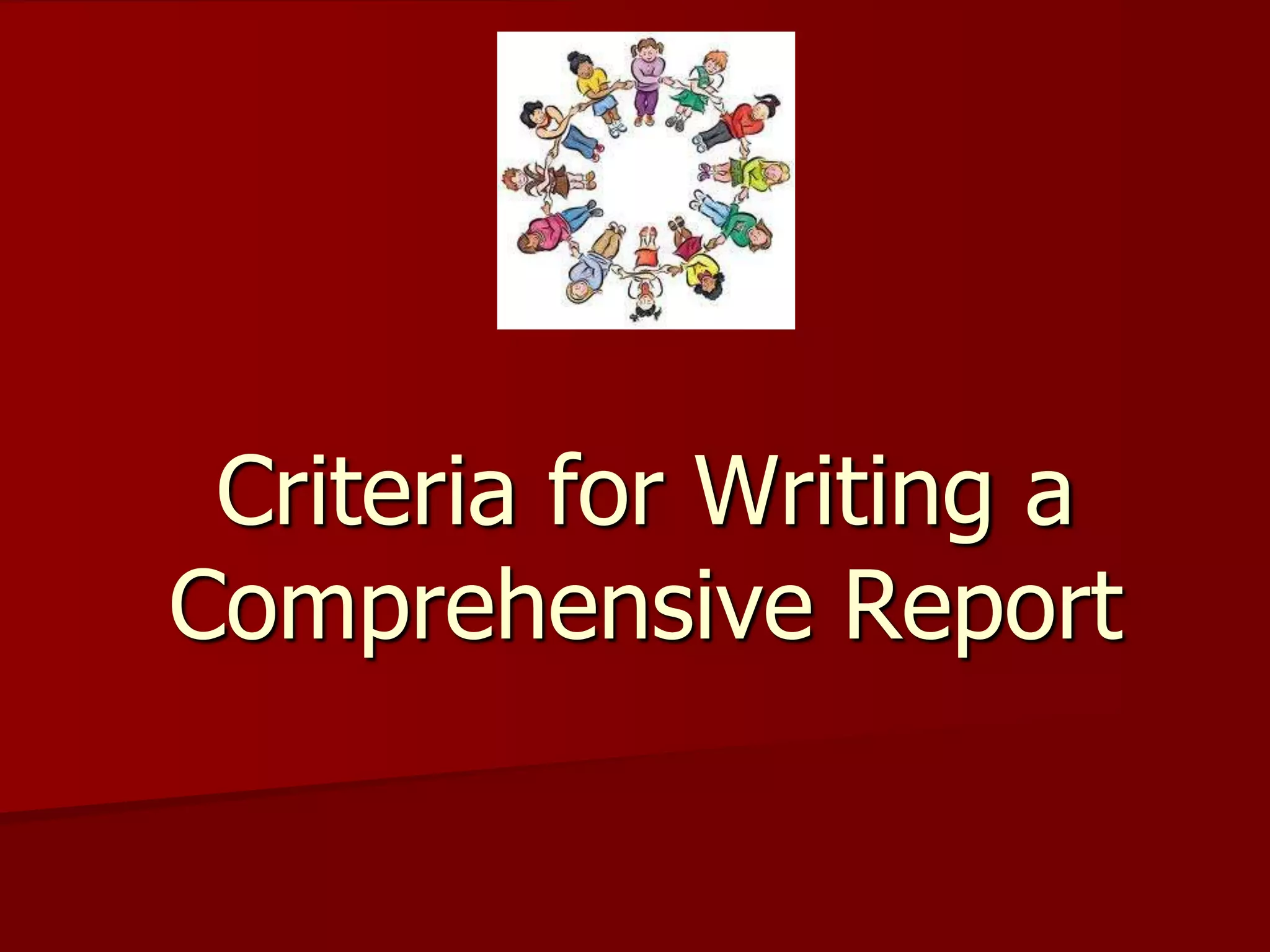 How to write a special education report | PPT