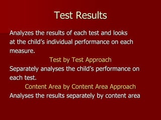 How to write a special education report | PPT