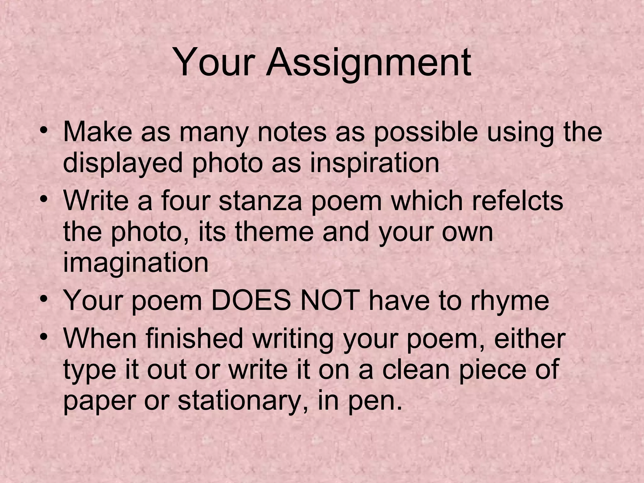 How to write a stanza poem | PPT | Poetry | Books and Literature