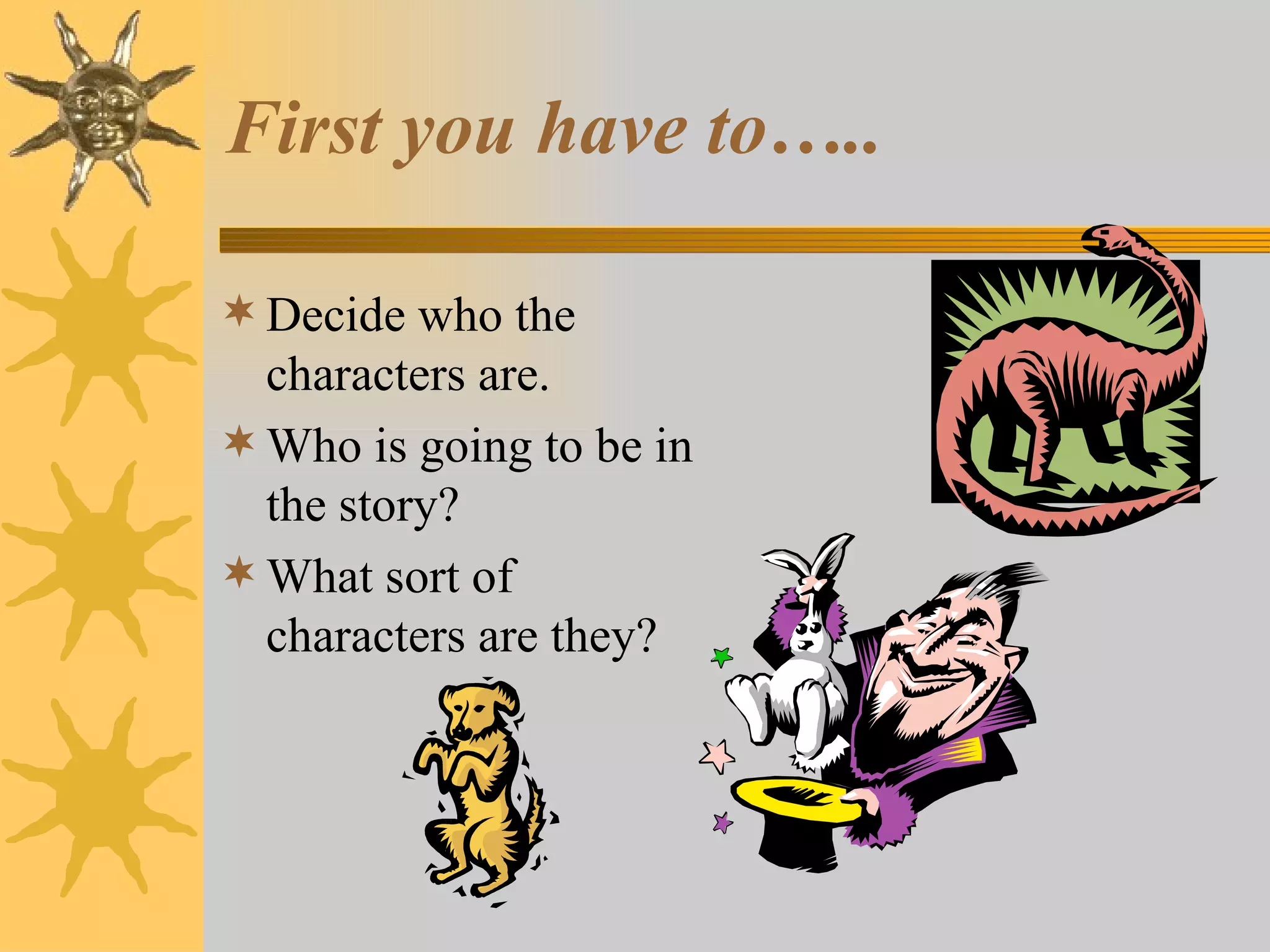 How to write_a_story | PPT | Screenwriting | Content Production