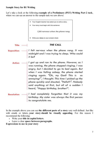 How to write a story | DOCX