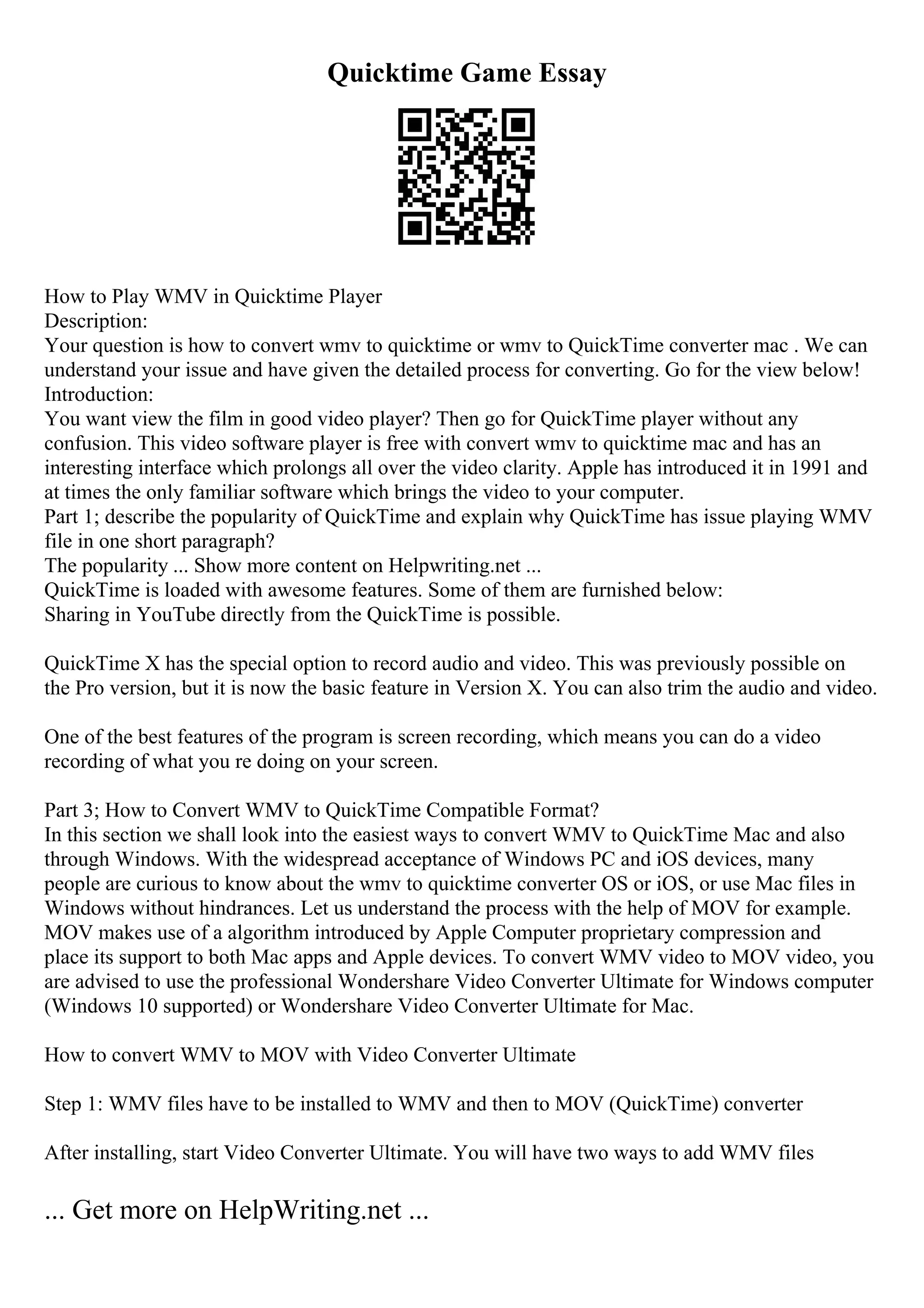 How To Write A Strong Essay Introduction | PDF