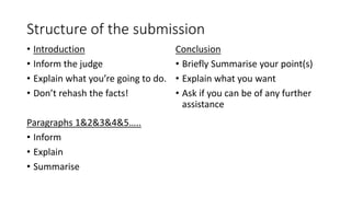 How to write a submission | PPTX