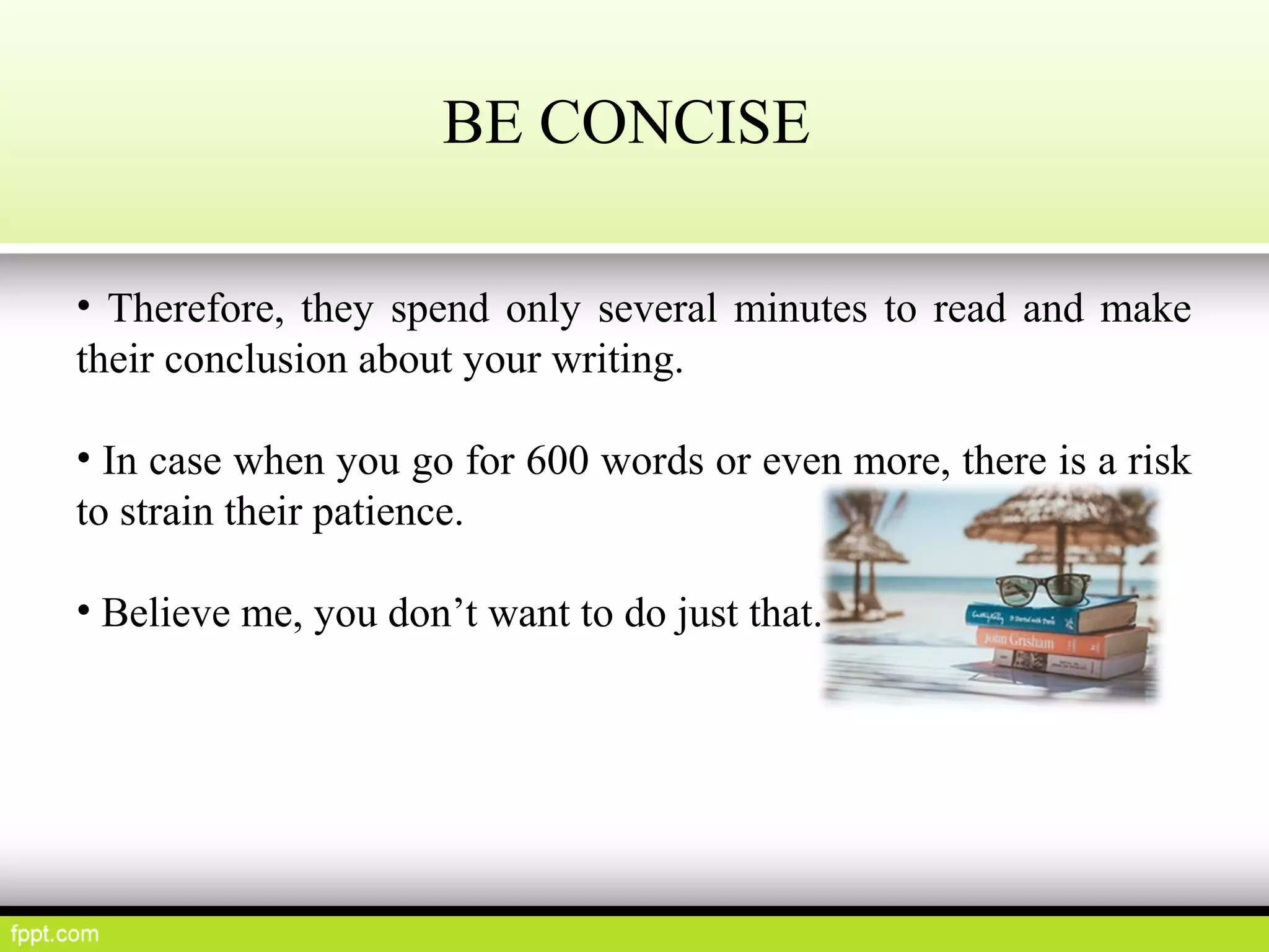 How to write a successful admission essay | PPT