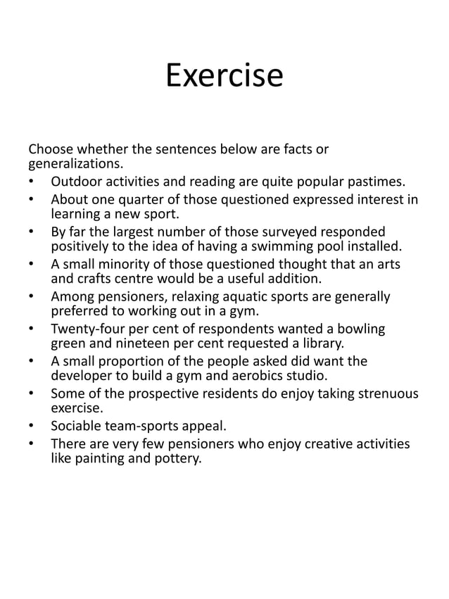 How to write a survey report report | PDF