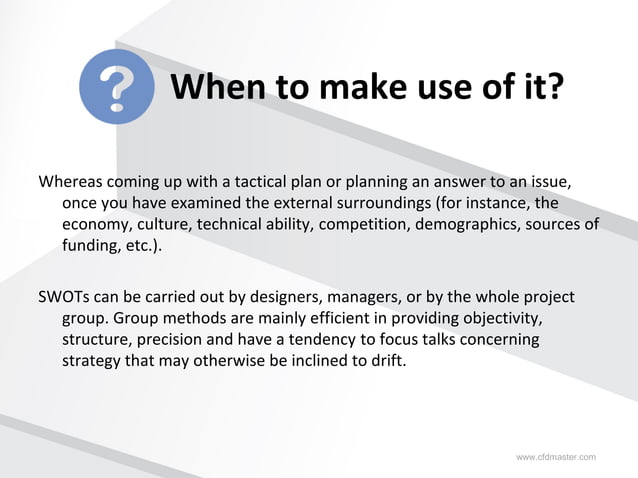 How to Write a SWOT Analysis Report | PPS