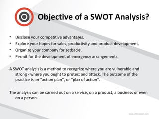 How to Write a SWOT Analysis Report | PPS