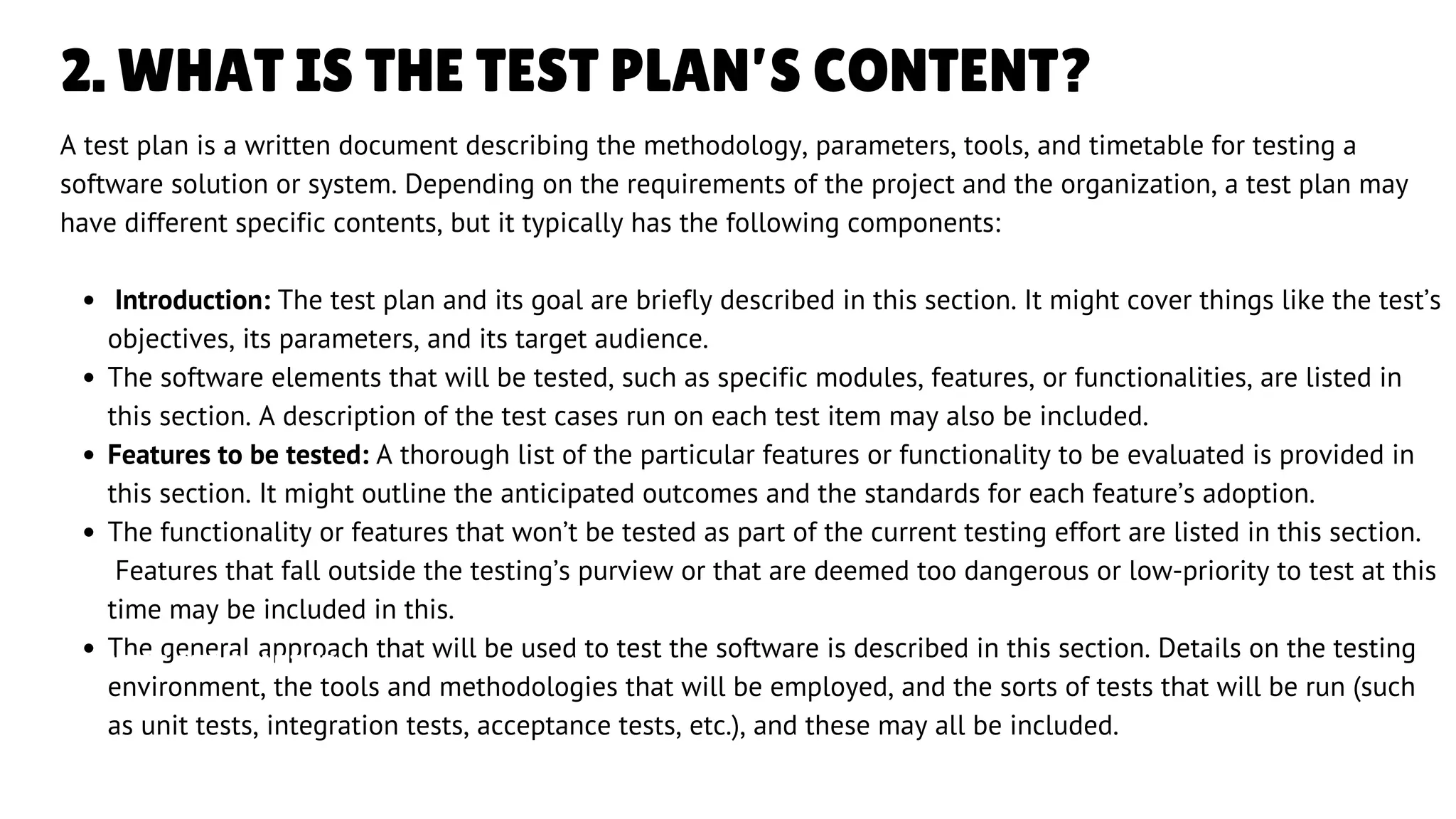 How To Write A Test Plan Pdf