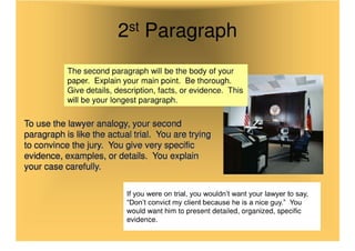 How To Write A Three-Paragraph Essay | PPT