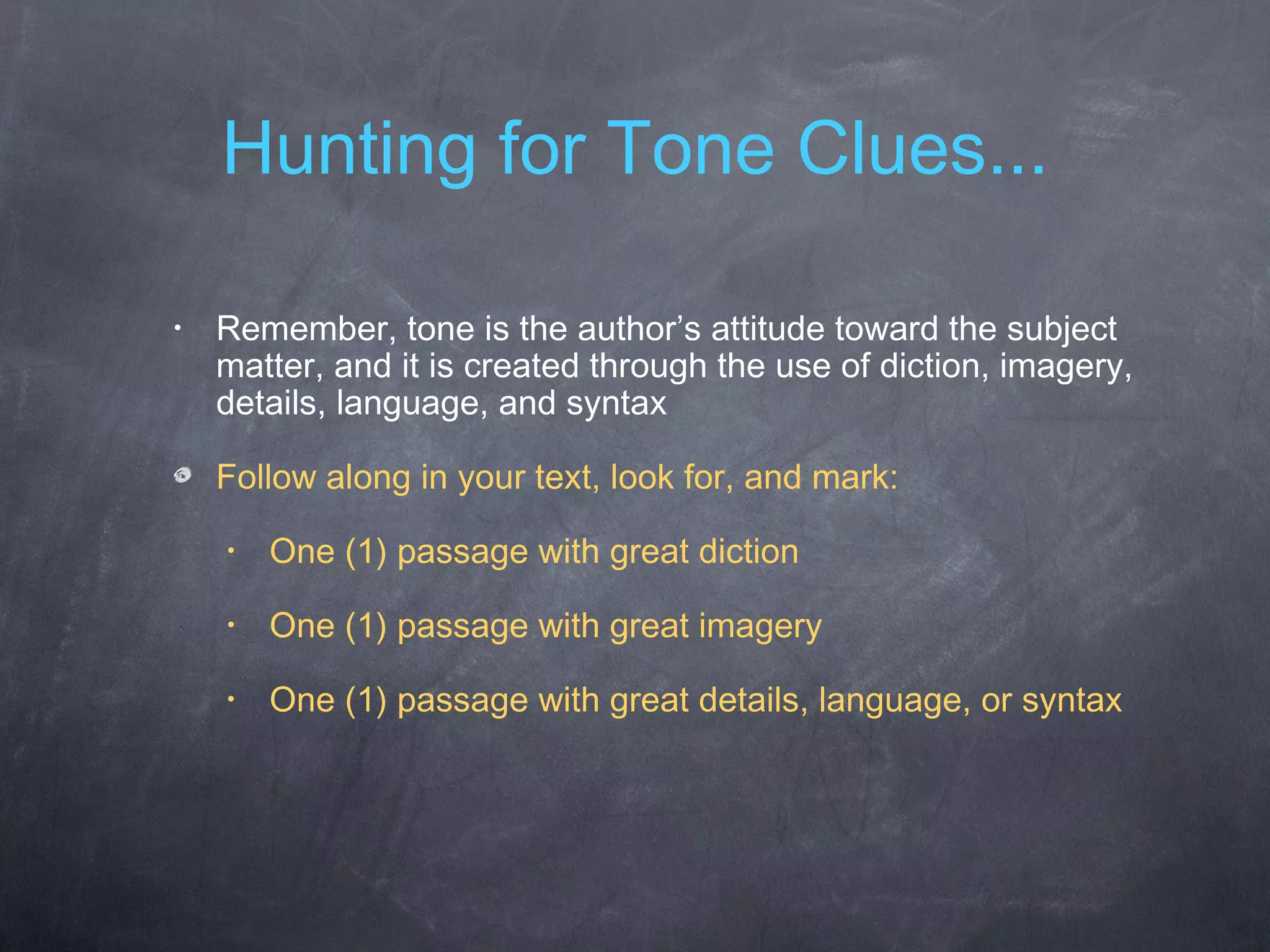 How to Write a Tone TIQA Paragraph | PPT