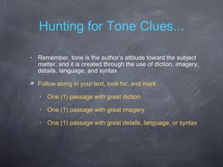 How to Write a Tone TIQA Paragraph | PPT