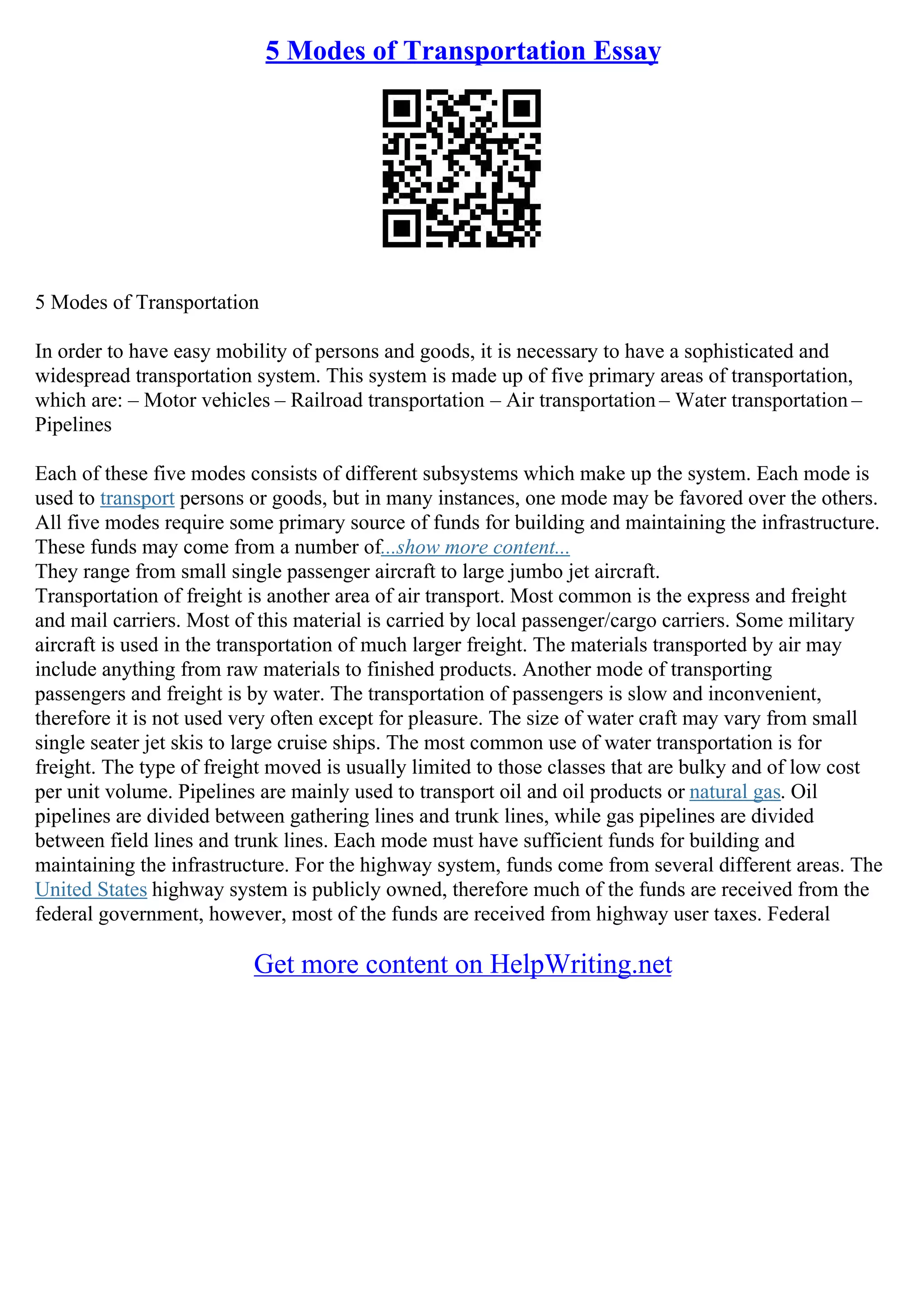 How To Write A Transfer Essay | PDF