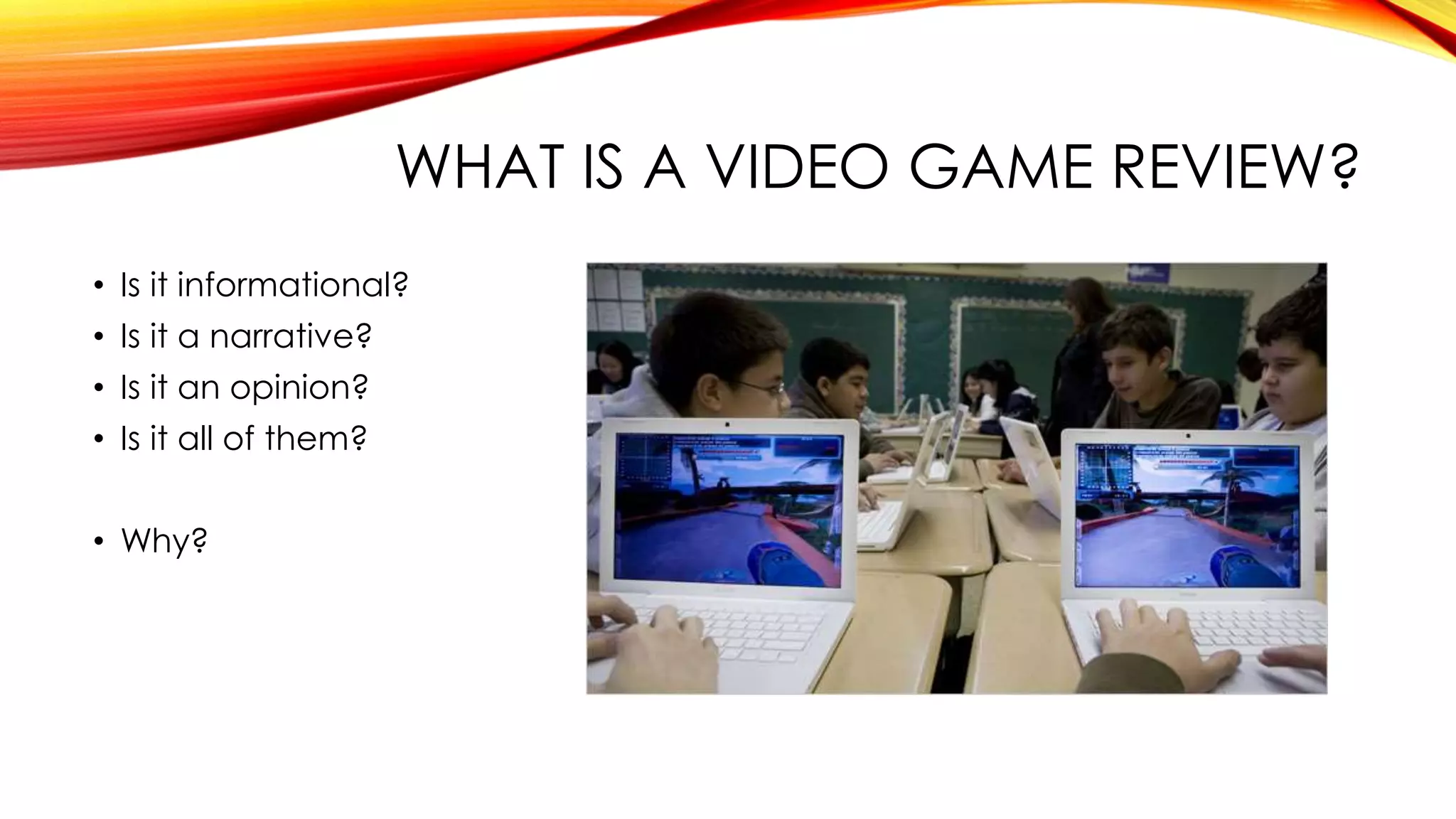 How to write a video game review | PPTX