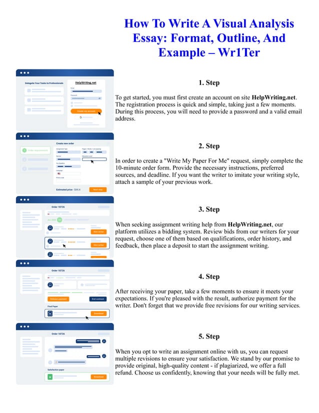 How To Write A Visual Analysis Essay Format, Outline, And Example ...