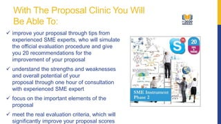 How to write a winning H2020 Proposal SME Instrument Phase 2 - Updated ...