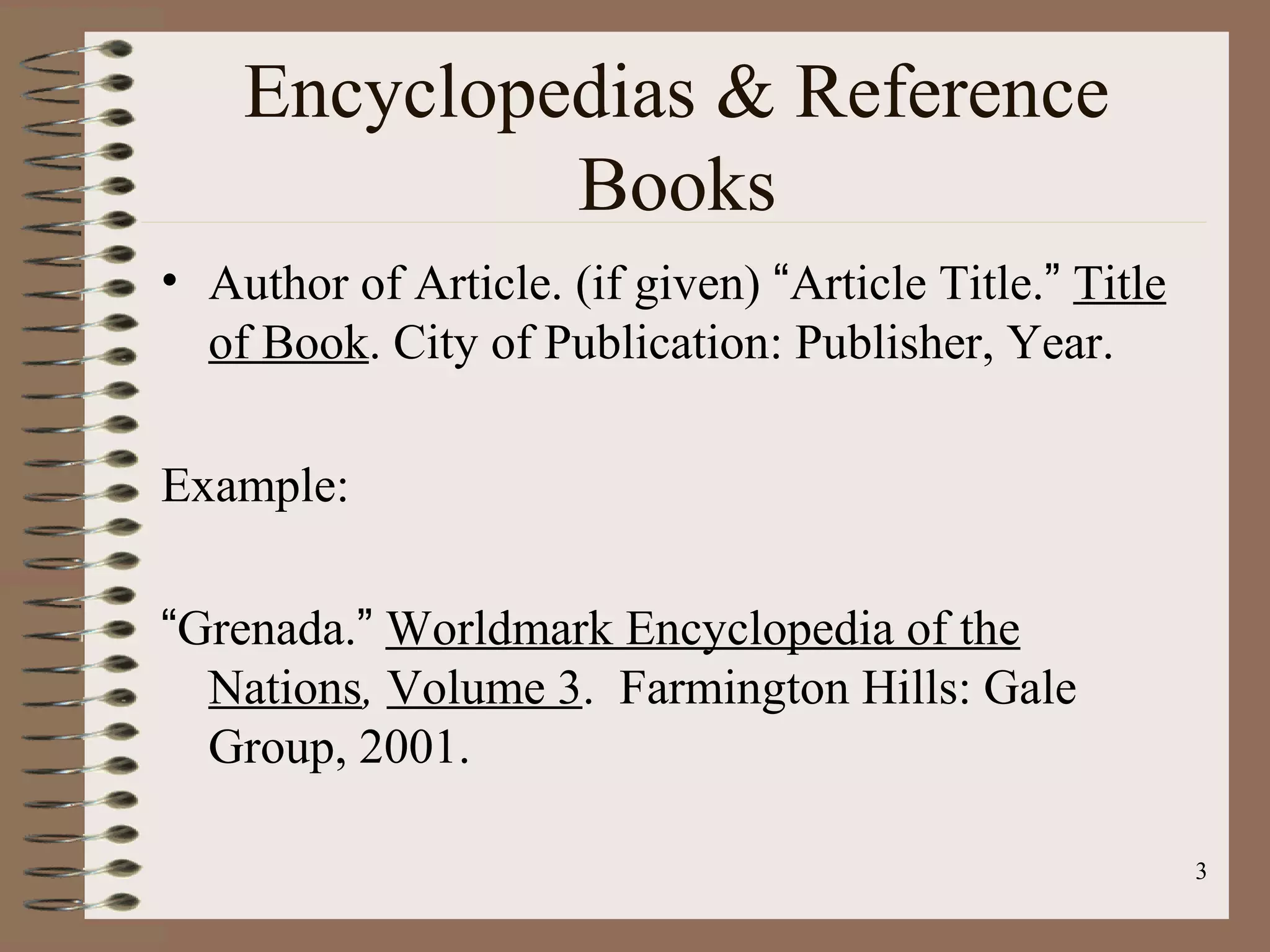 How to write a works cited | PPT