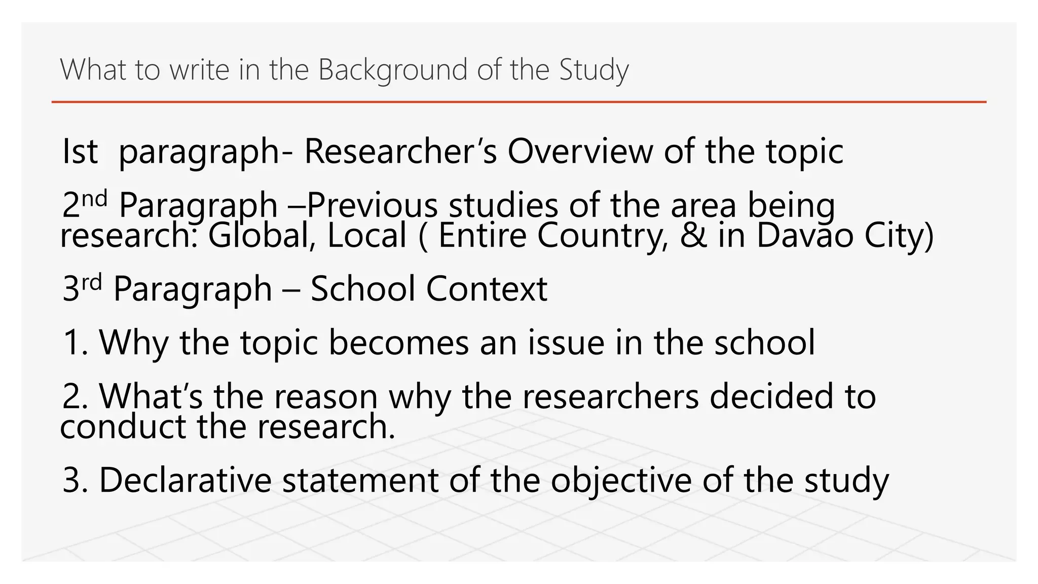 How to Write background of the study..pptx