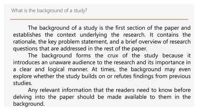 How to Write background of the study..pptx