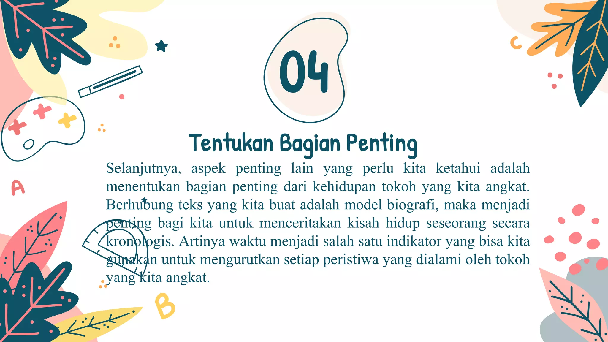 How To Write Biography Text Pptx