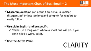 How to write bulletproof emails in english | PPT