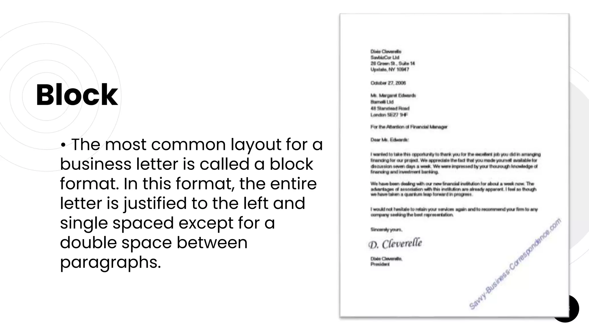 How To Write Business Letters - Report.pptx