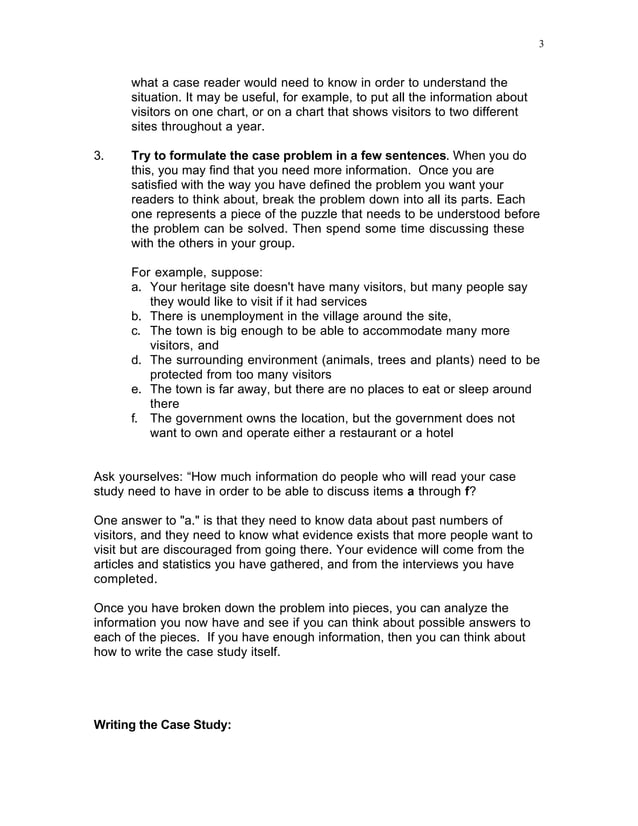 How to write case study | PDF