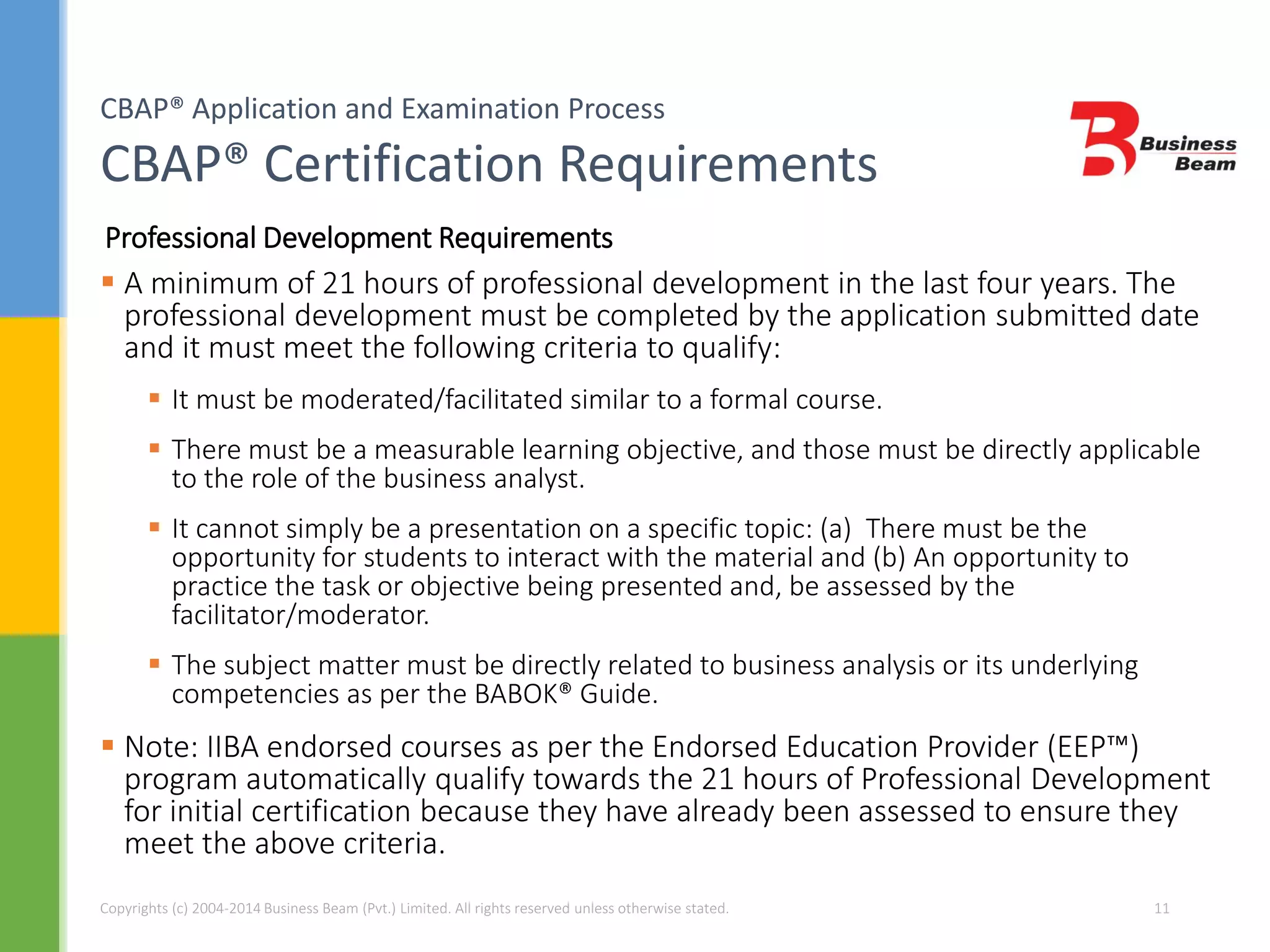 How to write cbap examinations | PDF