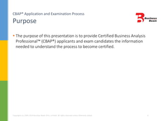 How to write cbap examinations | PDF