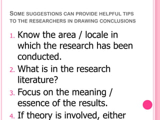 How to write chapter 5 | PPTX