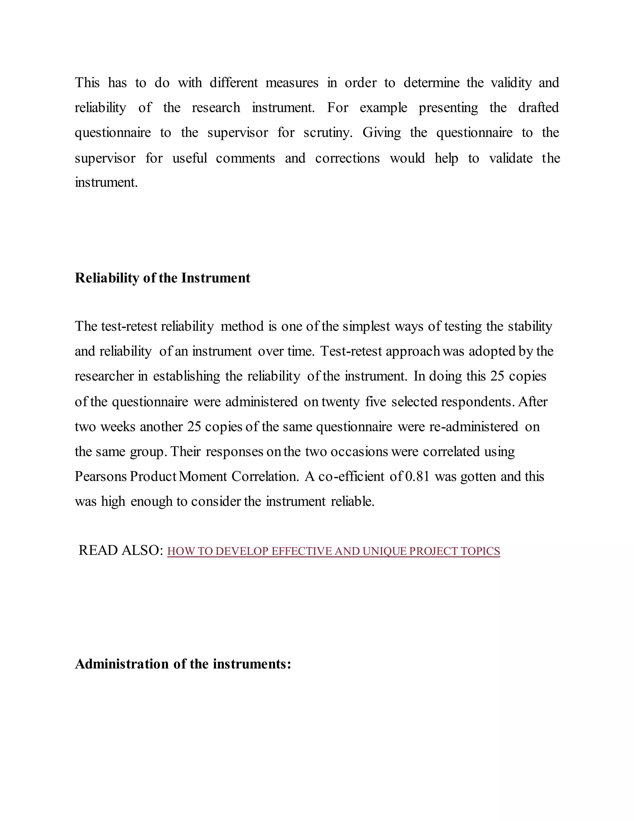 How to write chapter three of your research project | DOCX