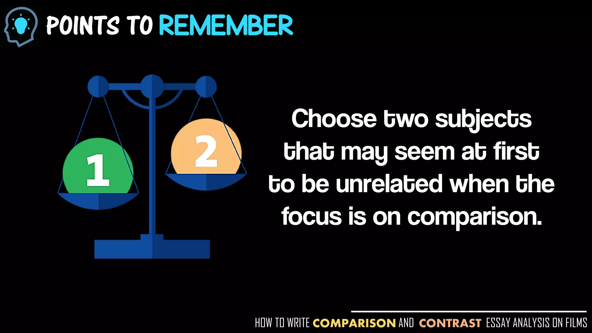How To Write Comparison and Contrast Essay Analysis On Films | PDF