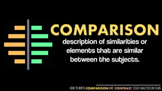 How To Write Comparison and Contrast Essay Analysis On Films | PDF