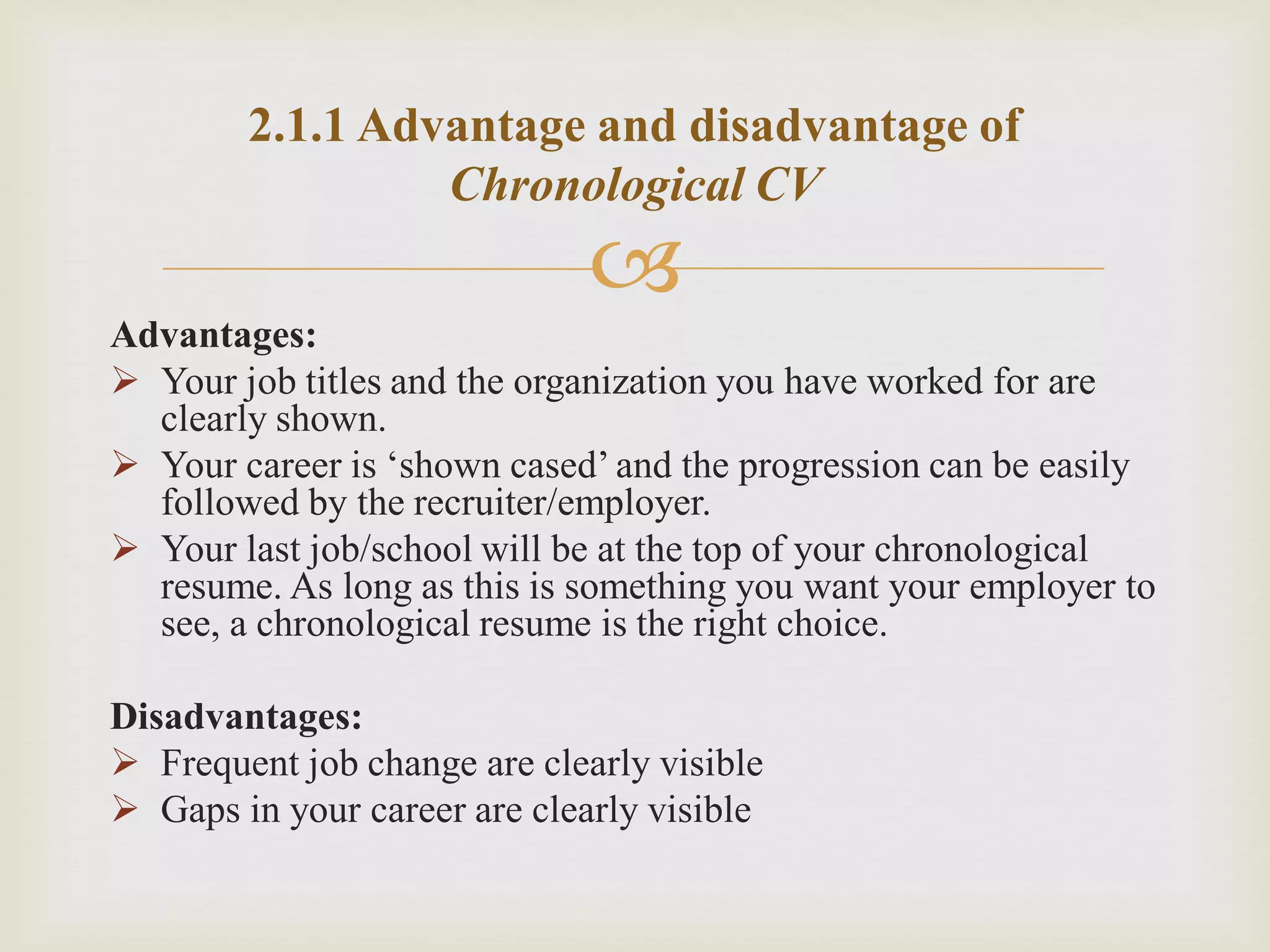 How to write cv | PPT