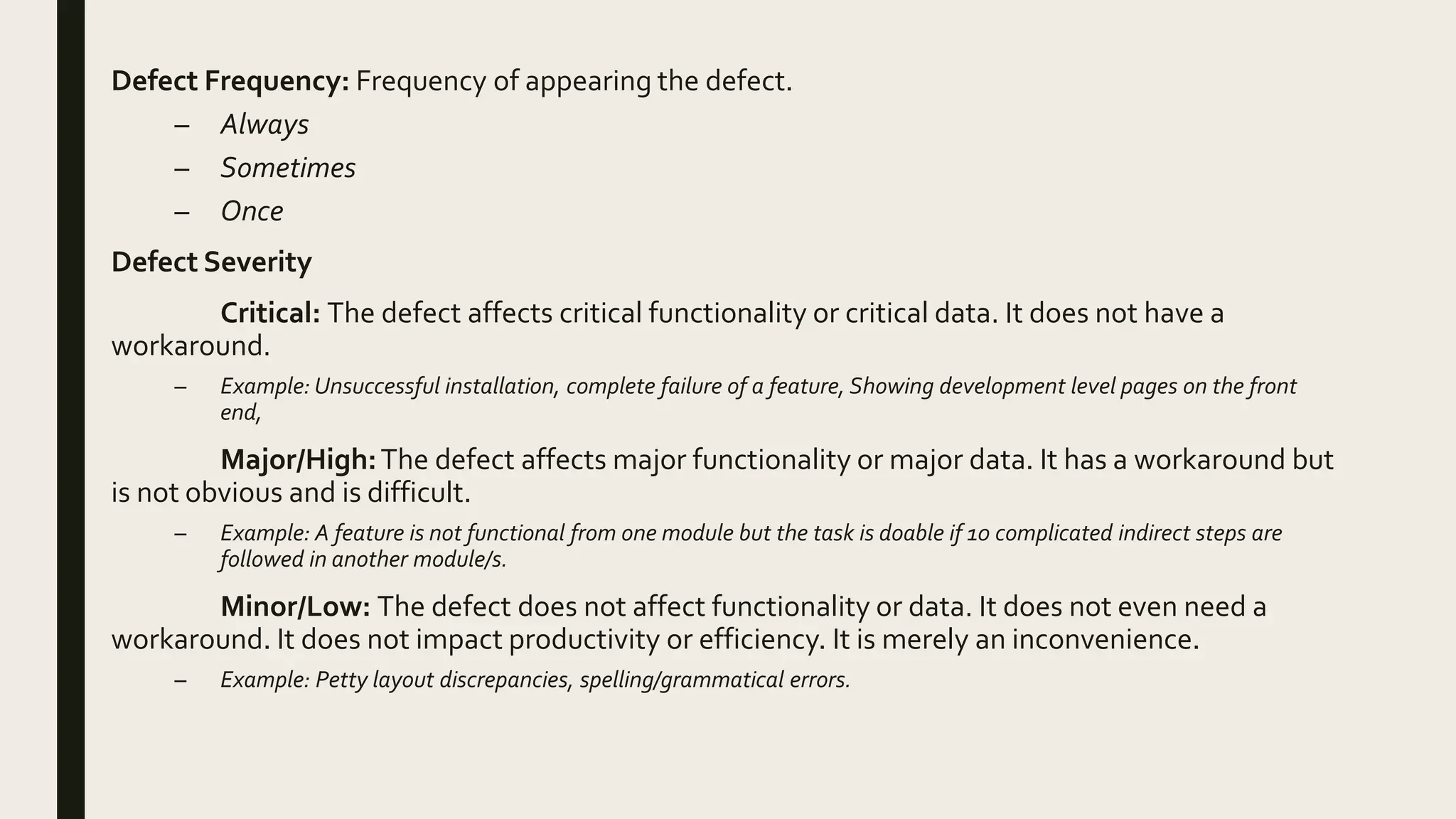 How to write defect | PPTX