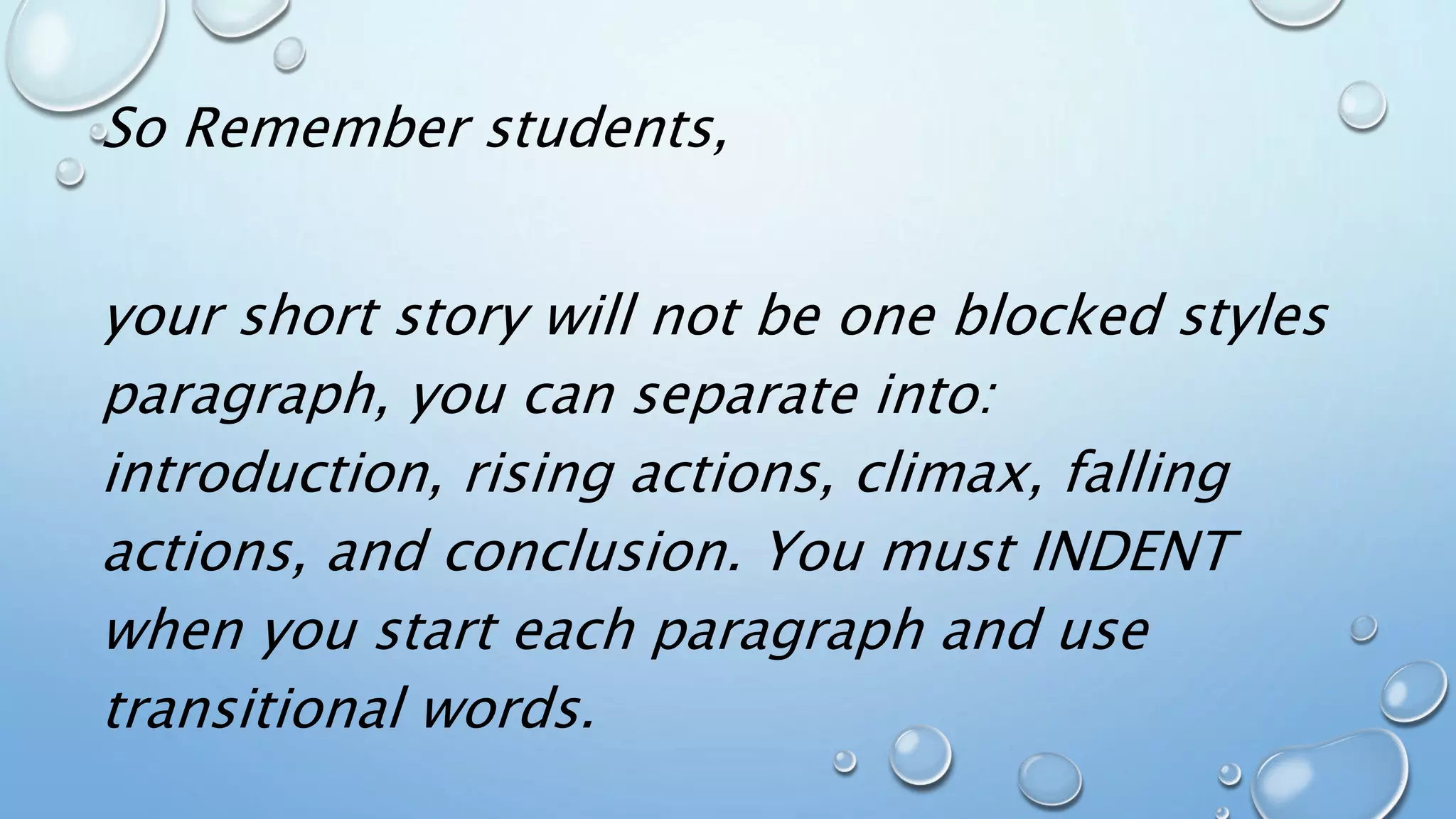 How to write dialogue in a story teacher's notes | PPTX