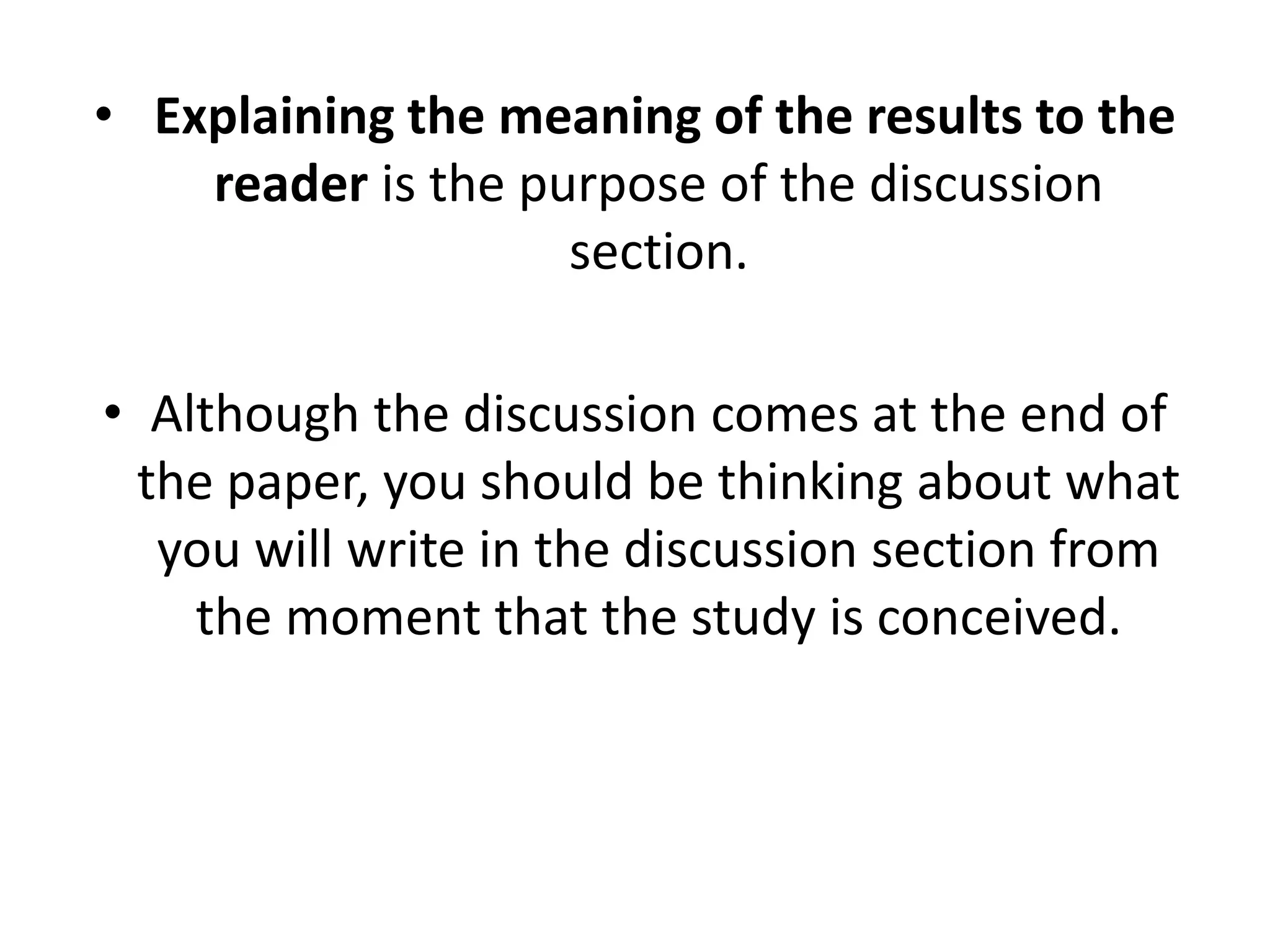 How to write discussion | PPTX