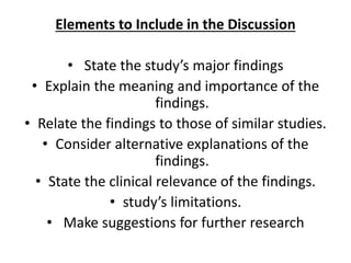 How to write discussion | PPTX