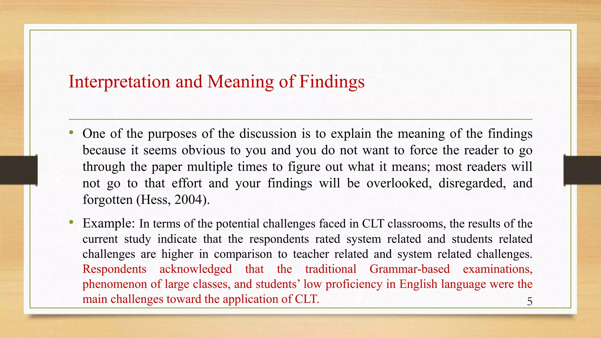 How to write discussion section | PPTX