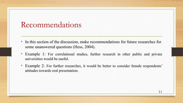 How To Write Discussion Section Pptx