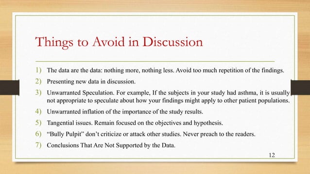 How to write discussion section | PPT How to write discussion section | PPT