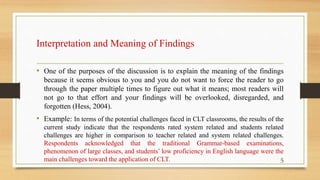 How to write discussion section | PPTX