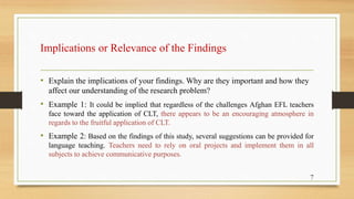 How to write discussion section | PPTX