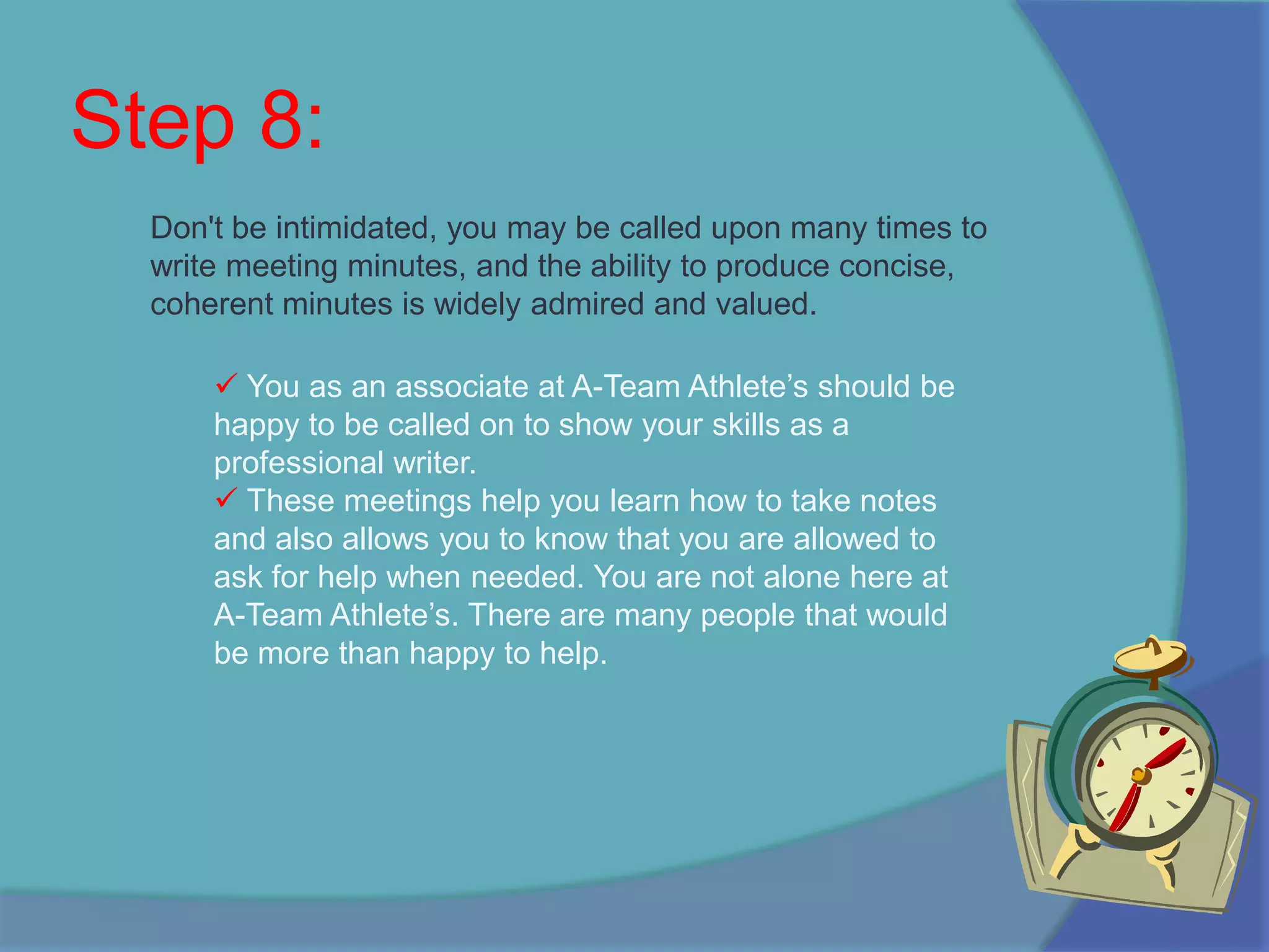 How to write effective meeting minutes | PPTX