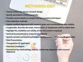 How to write an effective research paper | PPTX