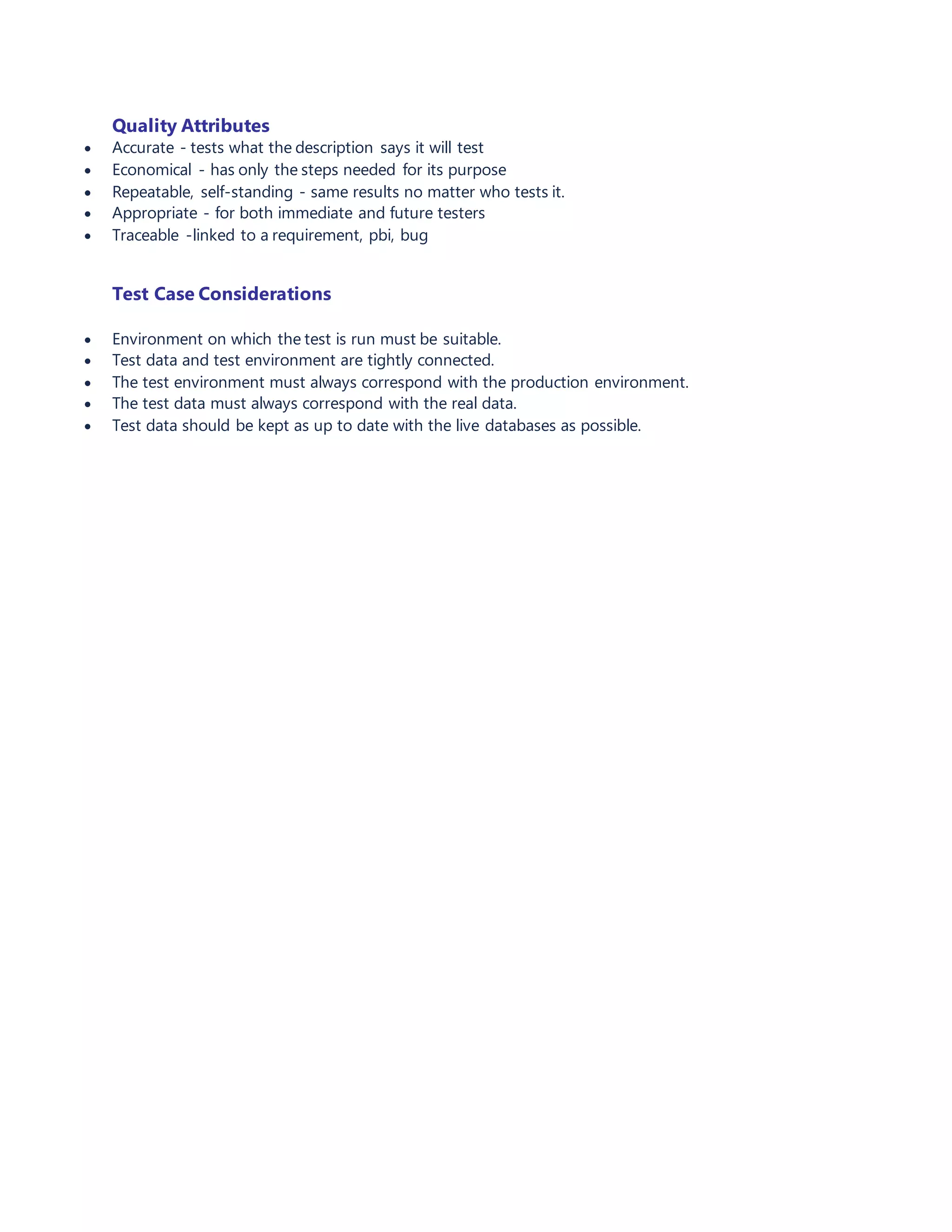 How To Write Effective Test Cases Docx Databases Computer