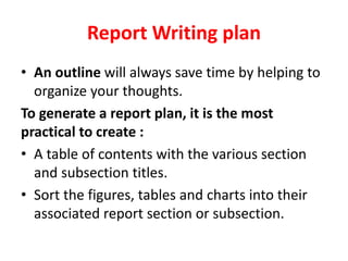 How to Write Engineering reports tt pptx | PPT