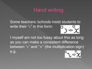 How to write equations &expressions | PPTX