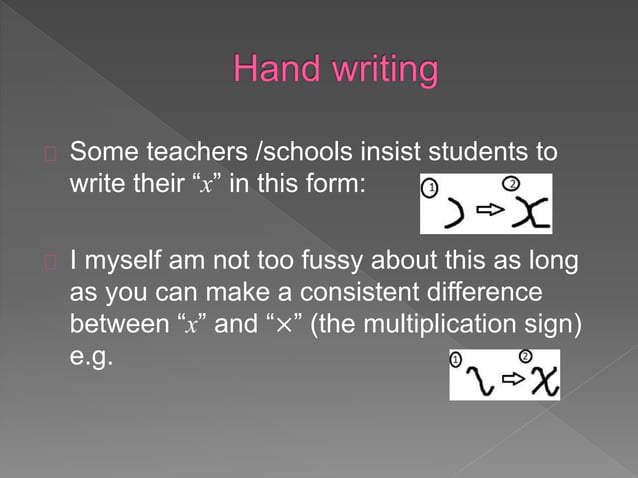 How to write equations &expressions | PPTX