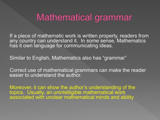 How to write equations &expressions | PPTX